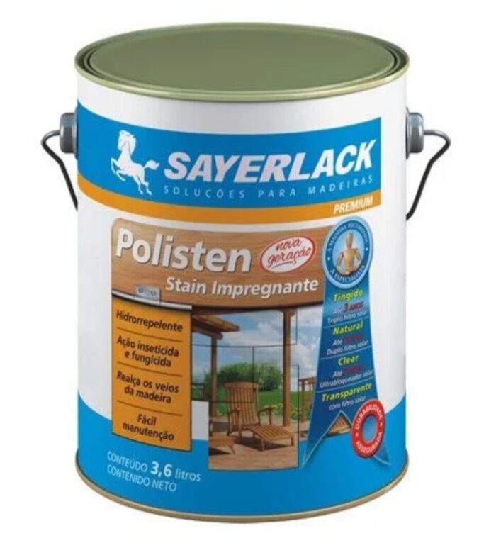 POLISTEN CLEAR 3,60L SAYERLACK - Lojas Ideal Madeiras